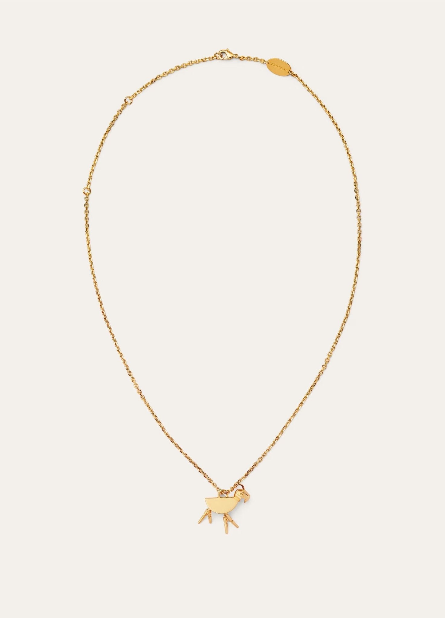 LORO PIANA Baby Goat Necklace | 諾悠翩雅 頸鏈 (金色) – LondonKelly 英國名牌代購