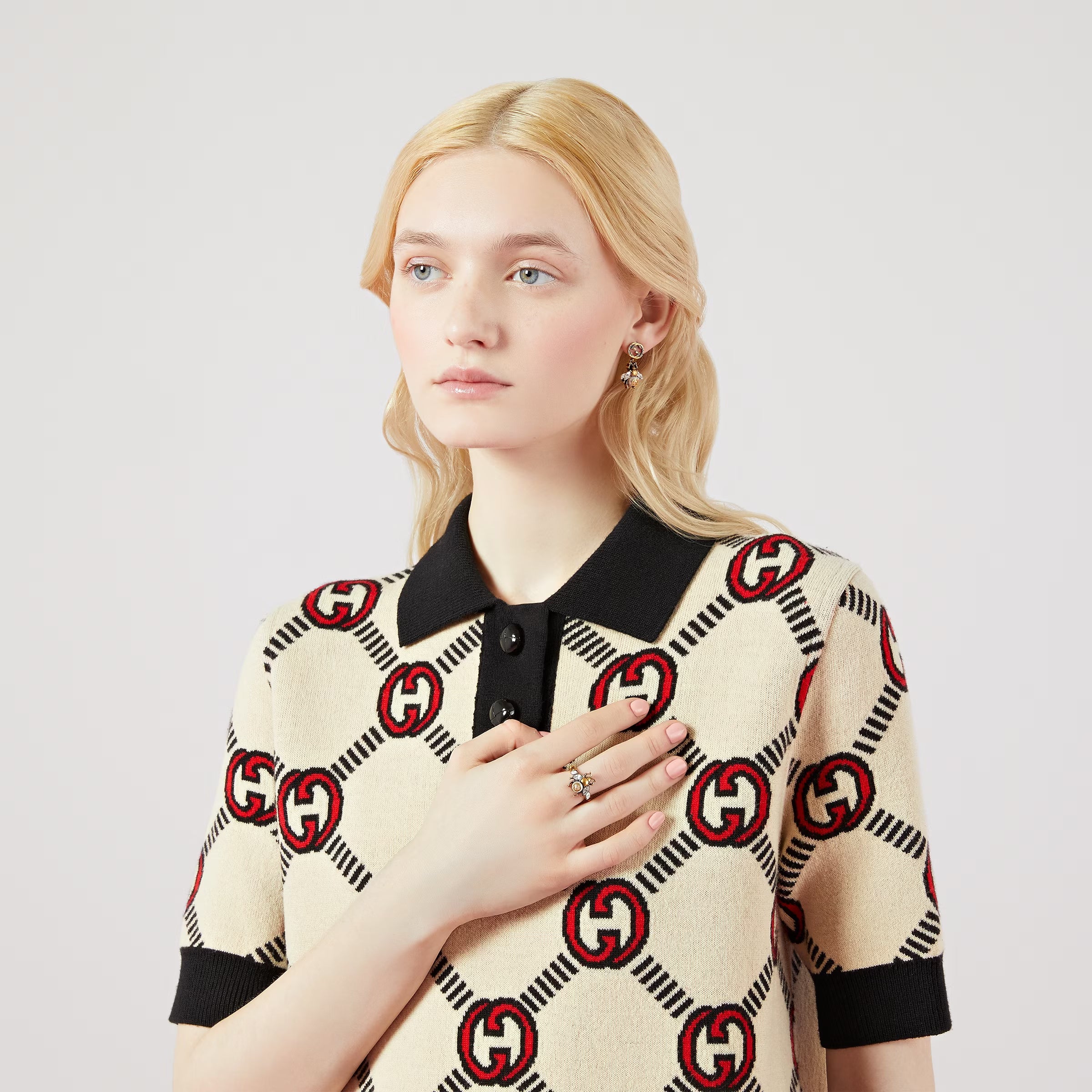 GUCCI Bee Ring with Interlocking G | 古馳 戒指 (金色) – LondonKelly 英國名牌代購