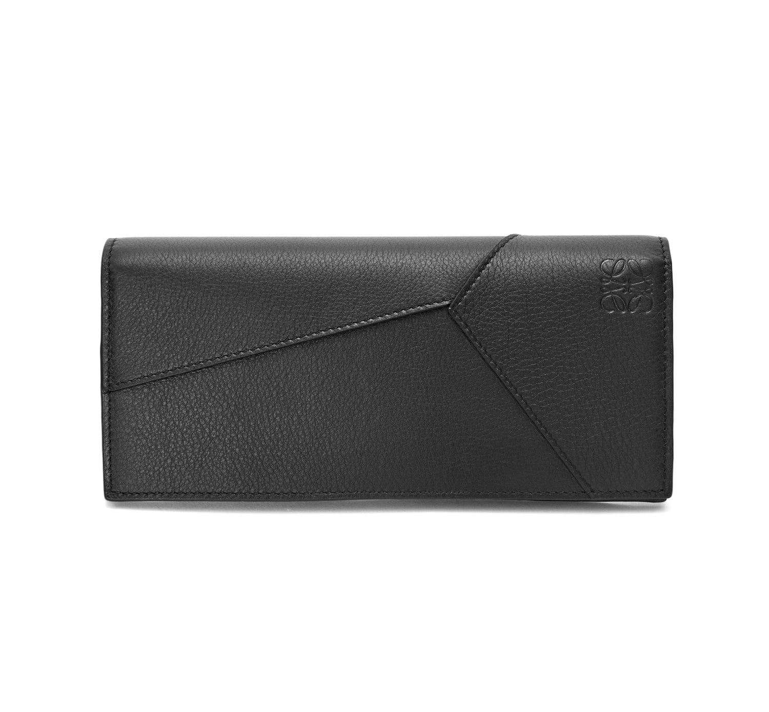 LOEWE Men's Puzzle Long Horizontal Wallet | 羅意威 男仕長銀包 (黑色 ...