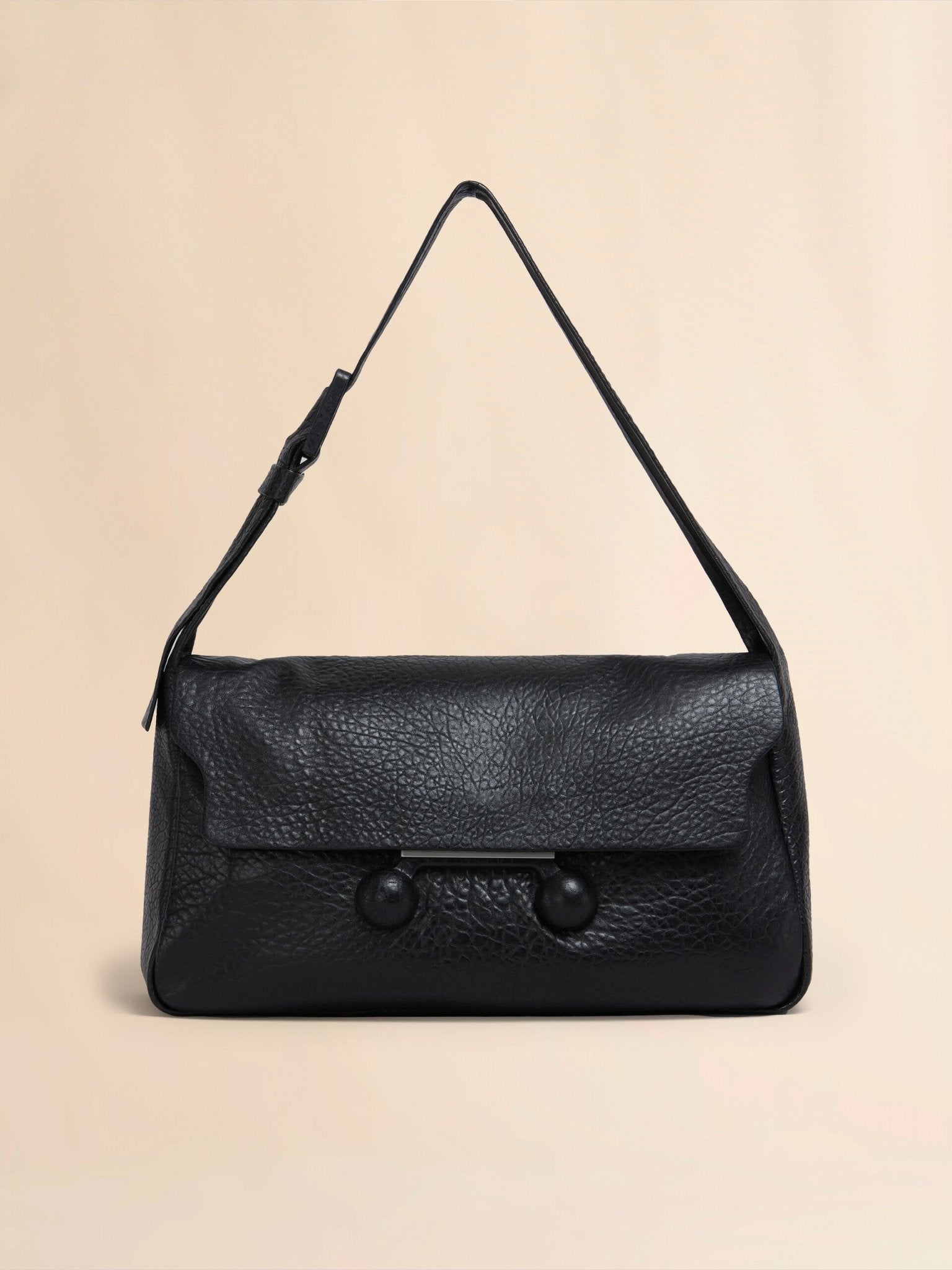 MARNI Black Nappa Extra Large Trunkaroo Soft Bag | 瑪尼 手袋 (黑色 ...