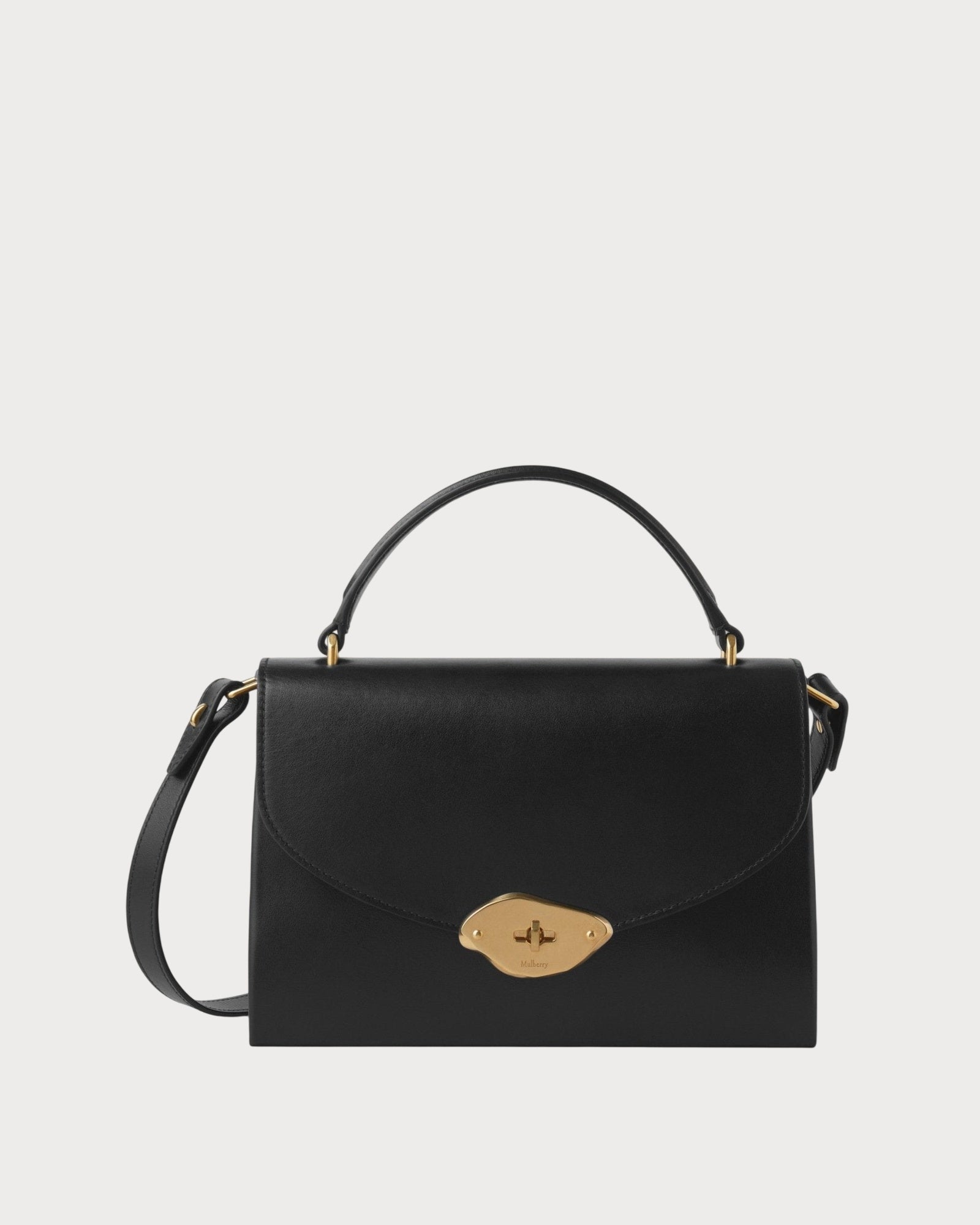 MULBERRY Lana Top Handle | 瑪百莉 Lana 手提包（黑色） – LONDONKELLY 英國名牌代購